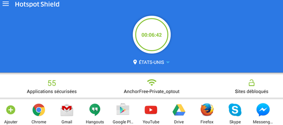 Protéger votre vie privée avec Hotspot Shield